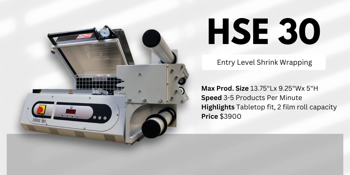 Why One-Step? Chamber Machines Make Shrink Wrapping Accessible